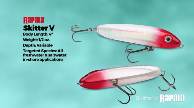 全新概念 RAPALA SKITTER V 水表餌 | 路亞巴士